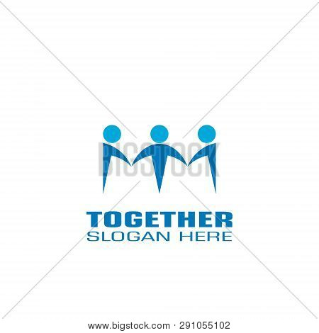 Together Graphic Logo Vector & Photo (Free Trial) | Bigstock