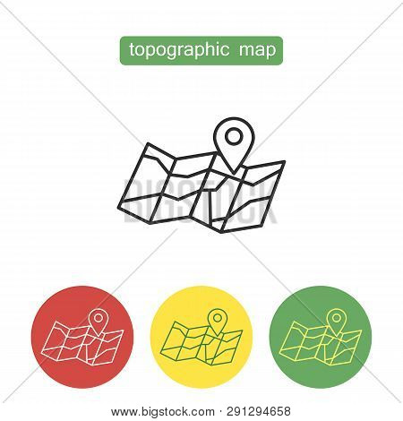 Topographic Map Vector & Photo (Free Trial) | Bigstock