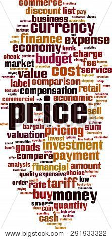 Price Word Cloud Vector & Photo (Free Trial) | Bigstock