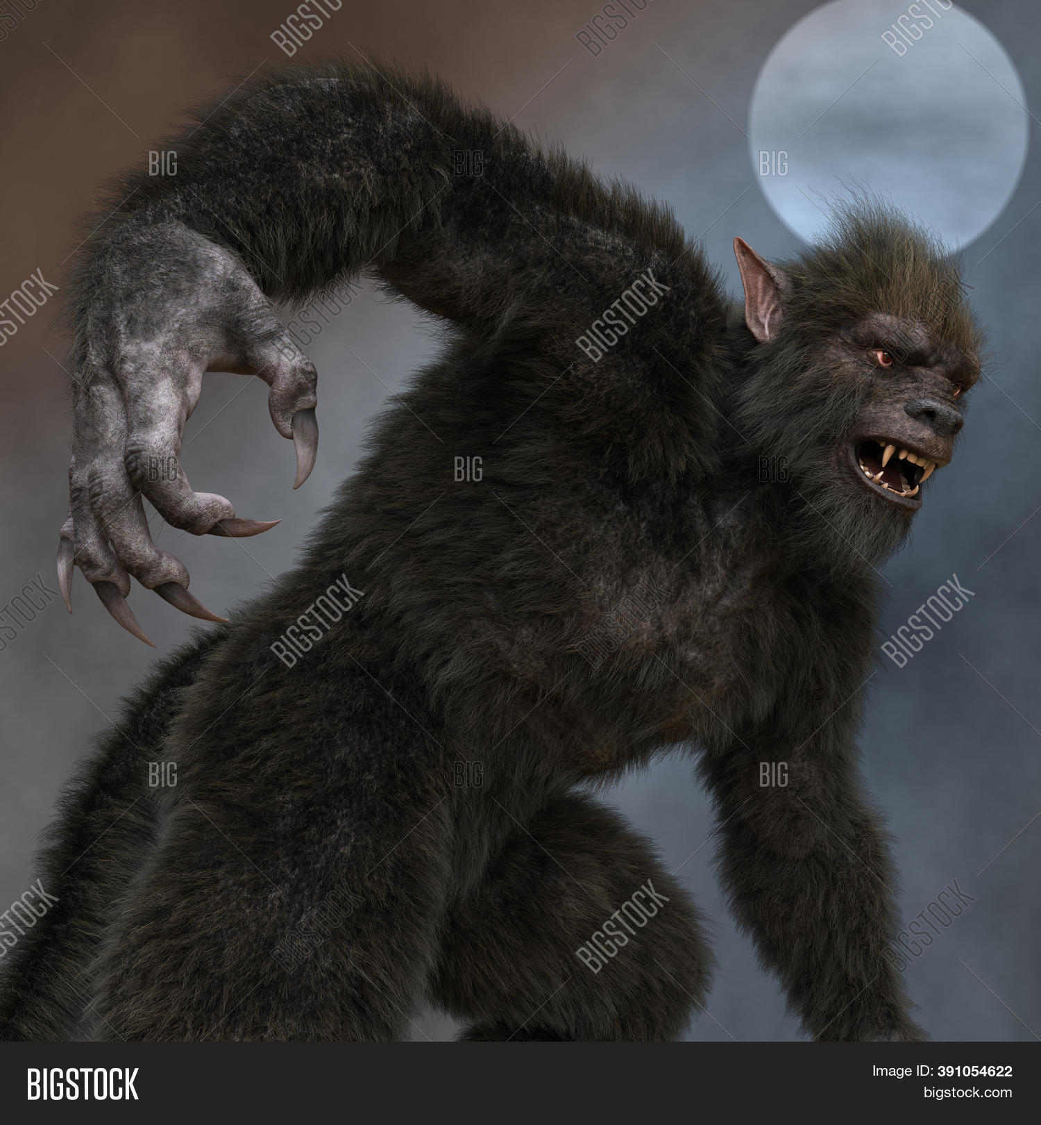 Lycan Werewolf Against Image & Photo (Free Trial) | Bigstock