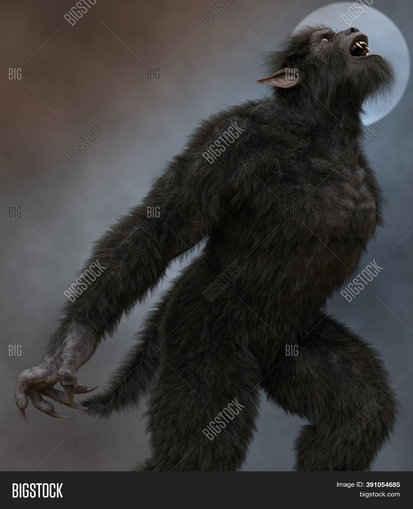 Lycan Werewolf Against Image & Photo (Free Trial) | Bigstock