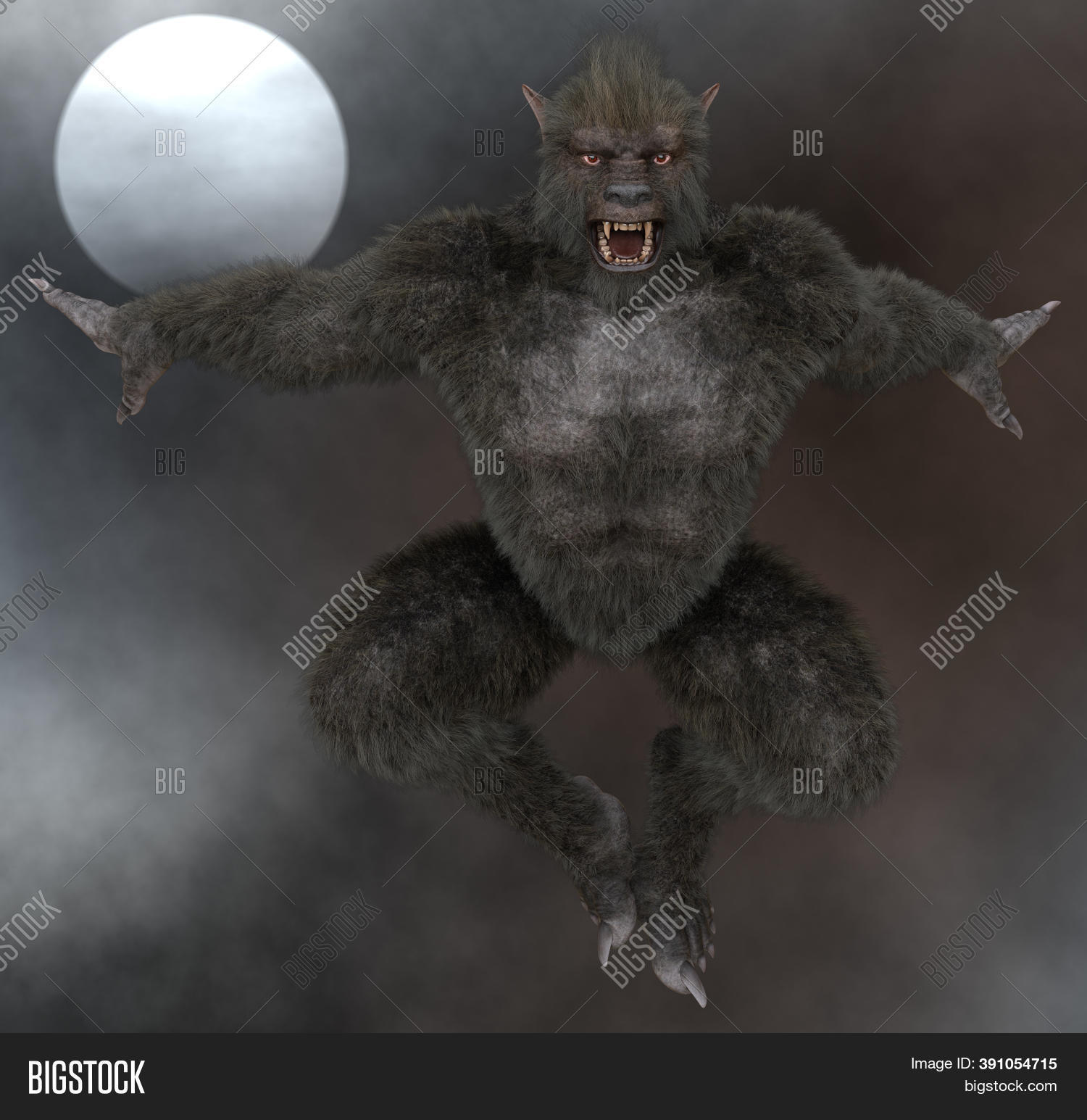 Lycan Werewolf Against Image & Photo (Free Trial) | Bigstock
