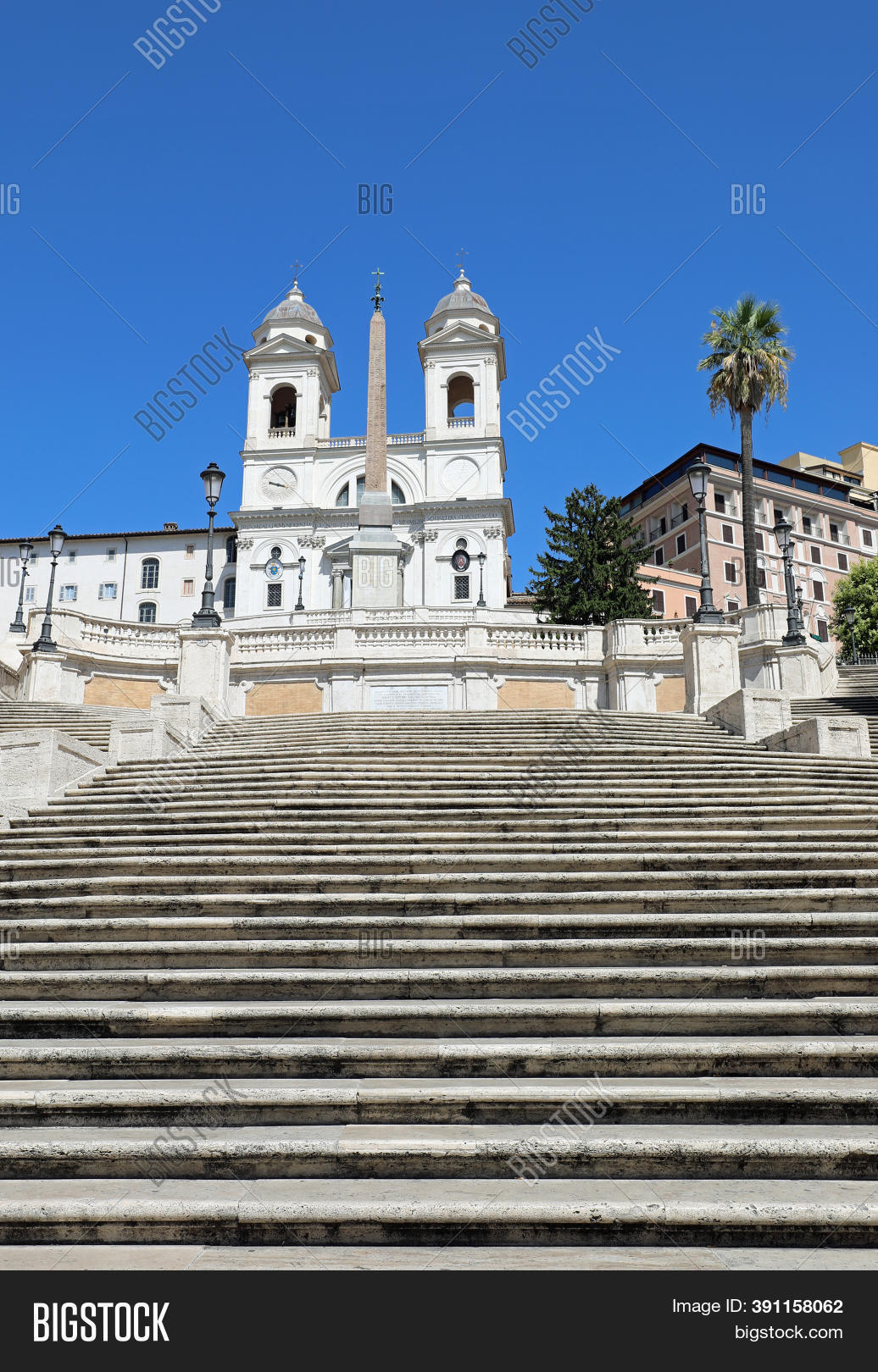 Spanish Steps Stairway Image & Photo (Free Trial) | Bigstock