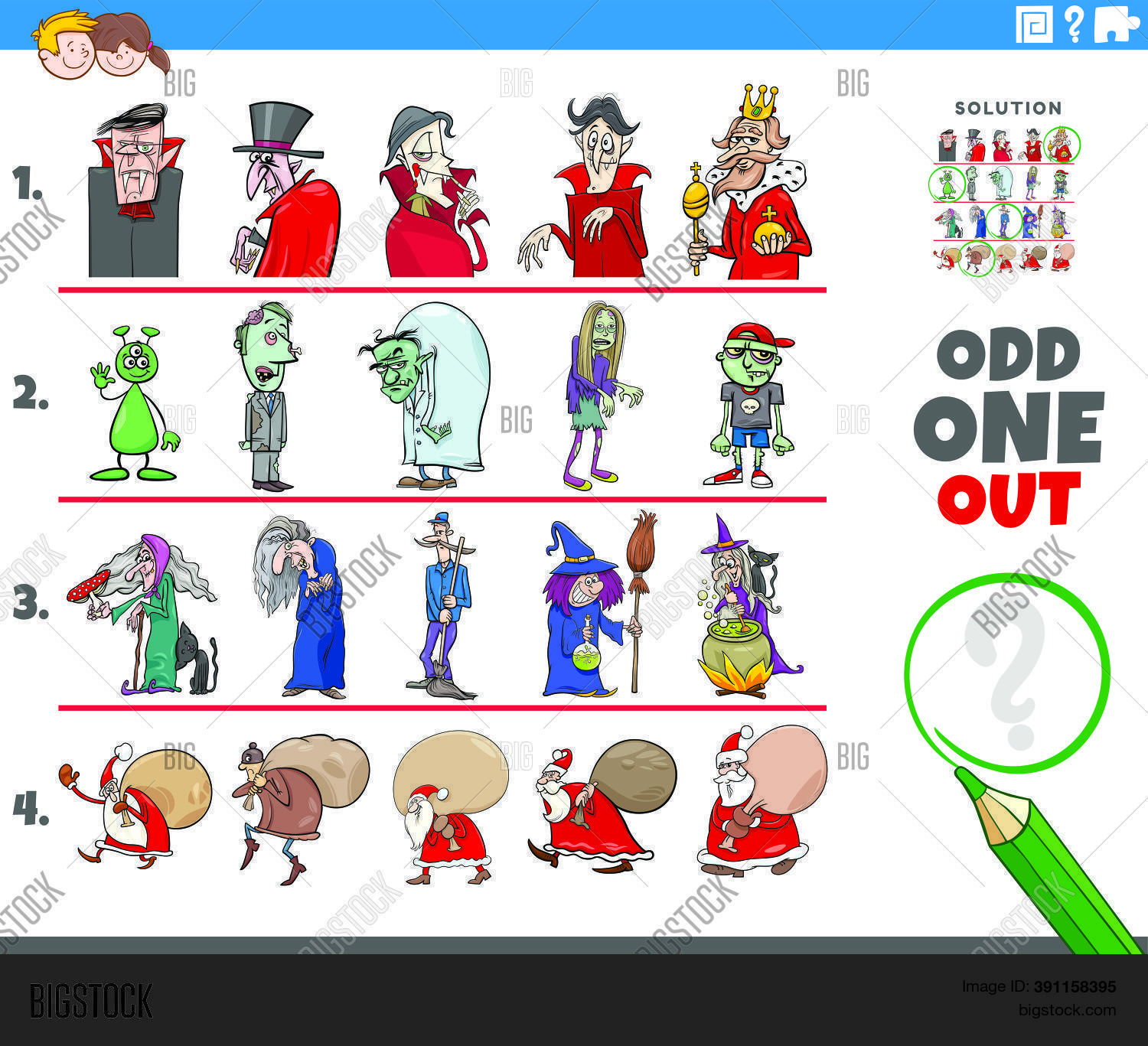 Cartoon Illustration Vector & Photo (Free Trial) | Bigstock