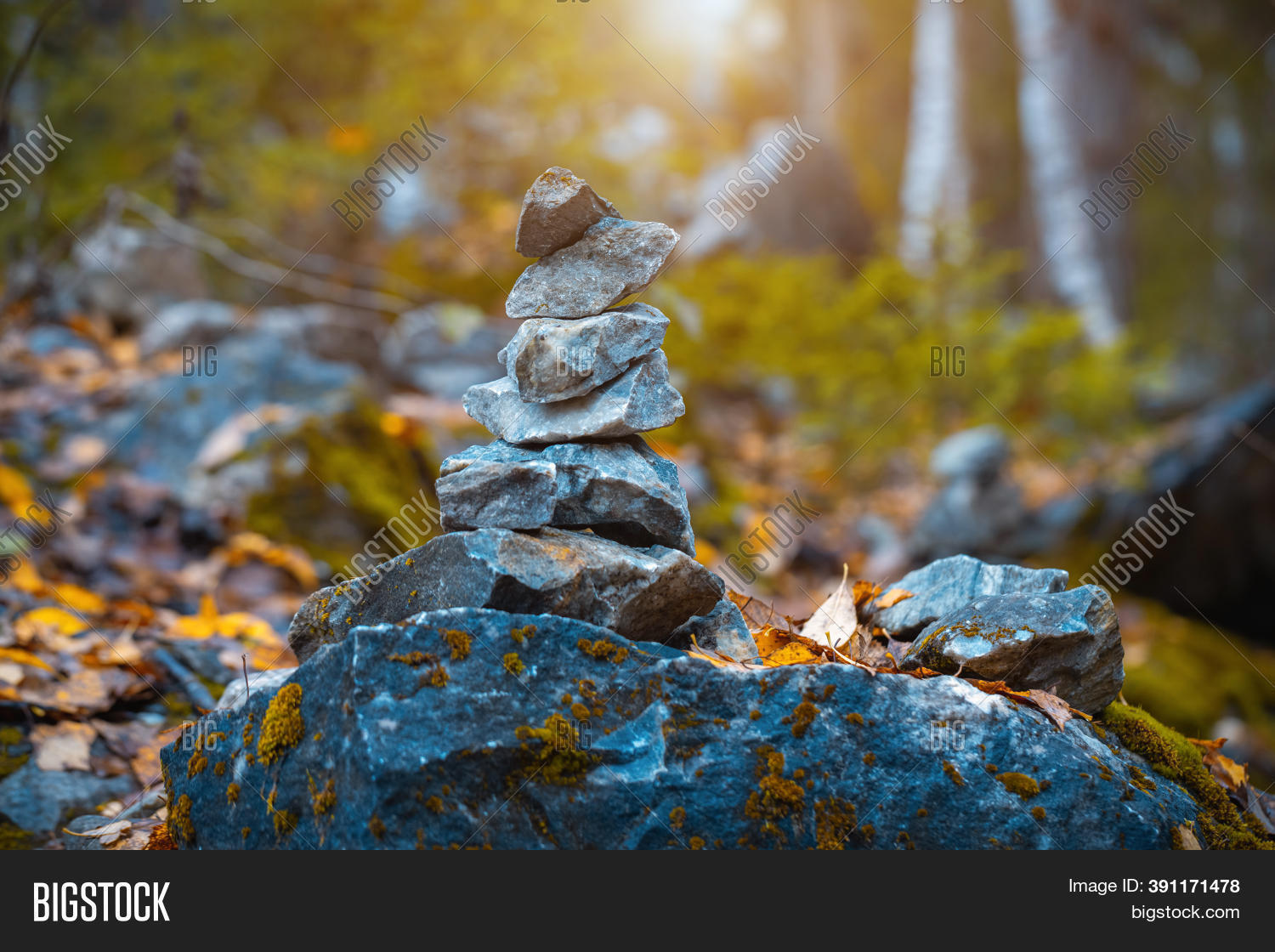 Pile Stones. Cairn Image & Photo (Free Trial) | Bigstock