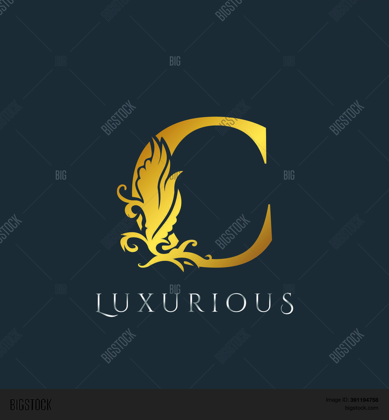 Golden Luxurious Vector & Photo (Free Trial) | Bigstock