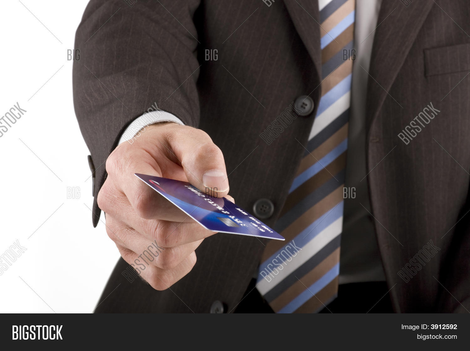 Man Giving Credit Card Image & Photo (Free Trial) | Bigstock
