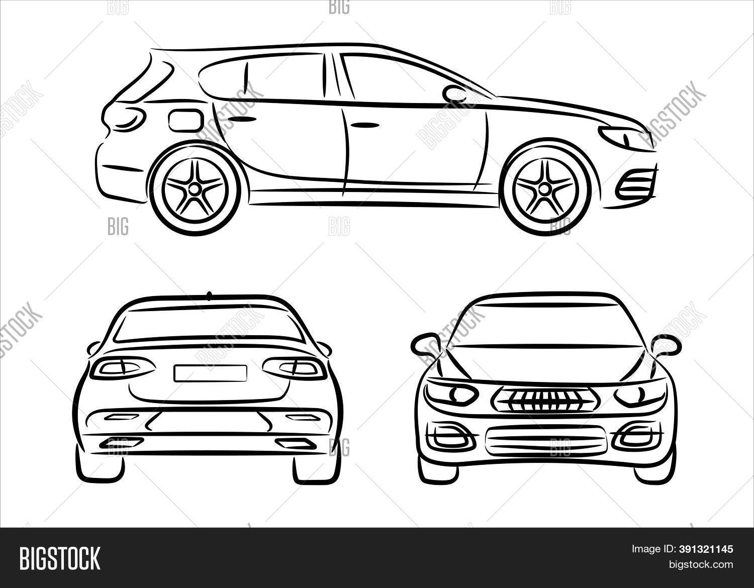 Modern Car Hatchback Image & Photo (Free Trial) | Bigstock
