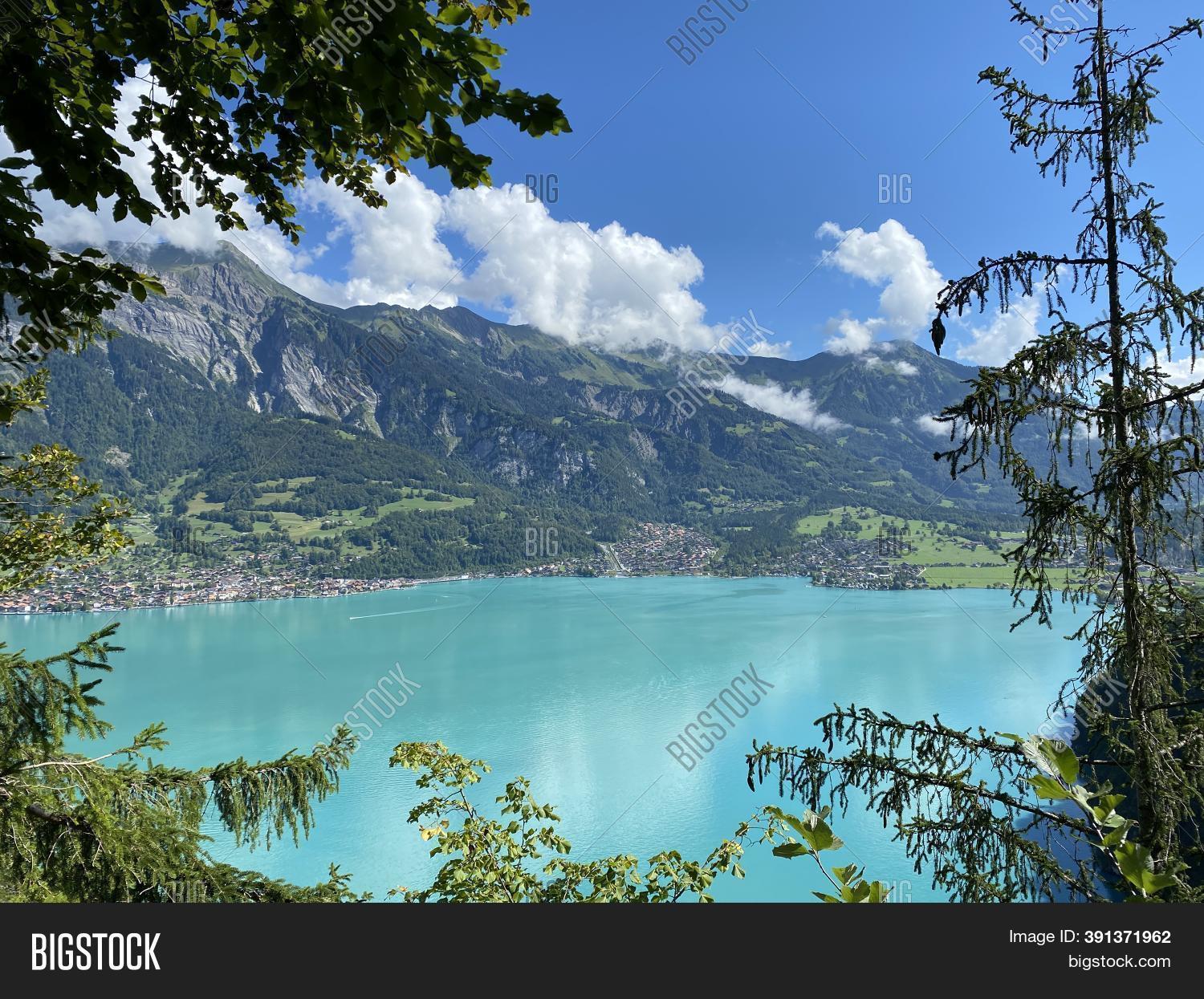 Lake Brienz Between Image & Photo (Free Trial) | Bigstock