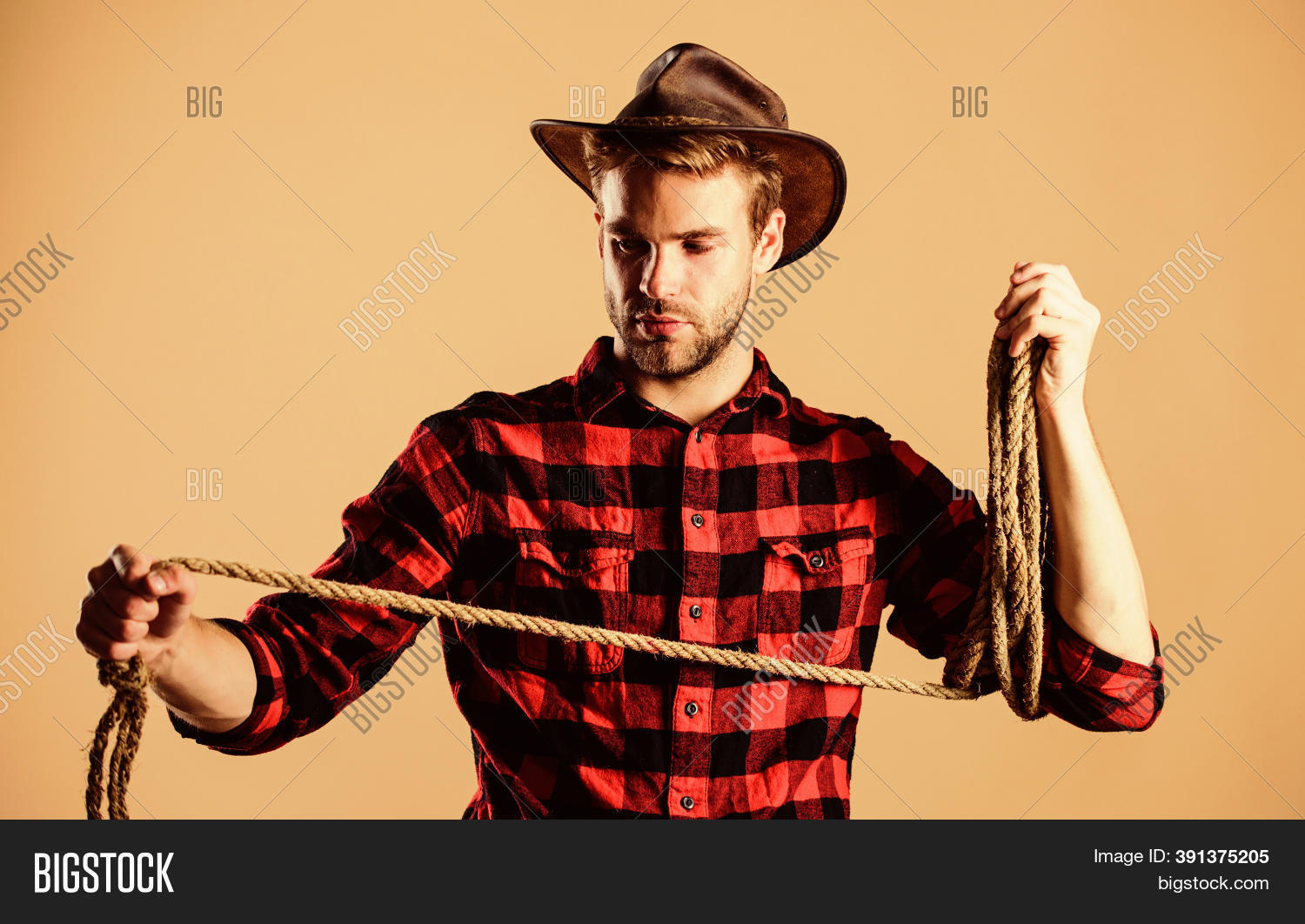 Lasso Master. Man Image & Photo (Free Trial) | Bigstock