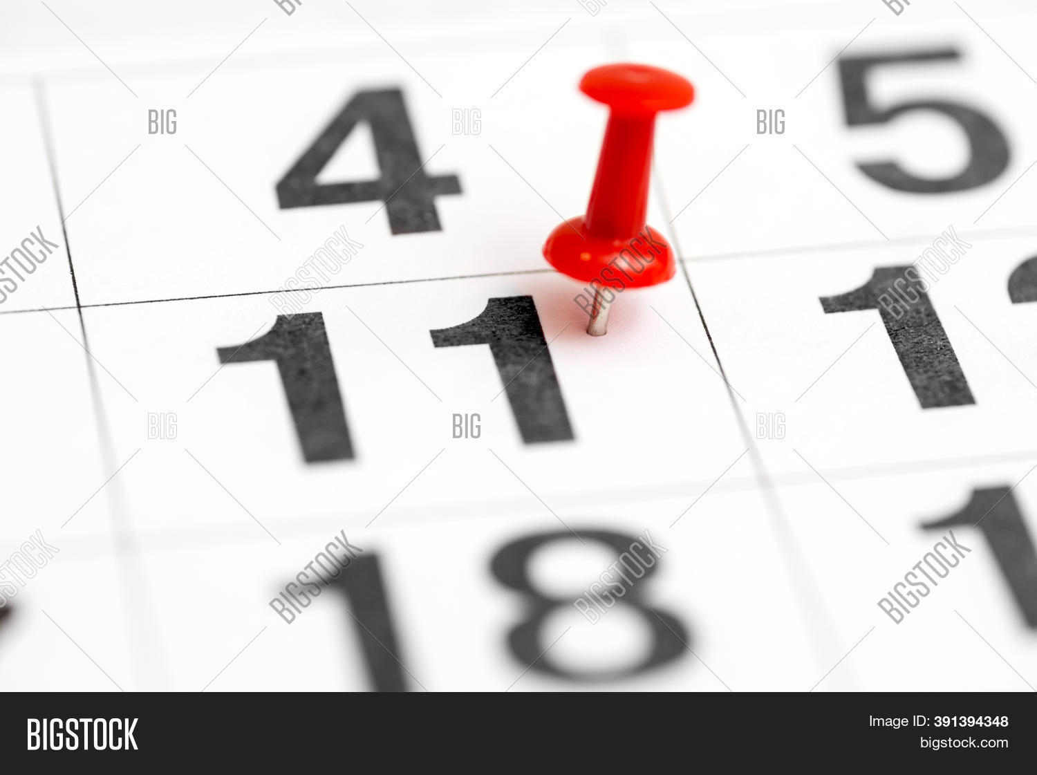 Pin On Date Number 11 Image & Photo (Free Trial) | Bigstock