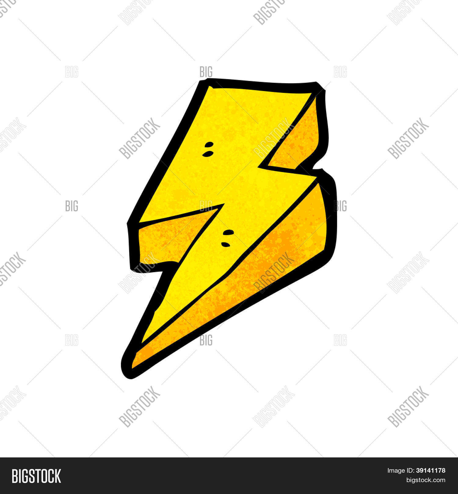 Cartoon Lightning Vector & Photo (Free Trial) | Bigstock