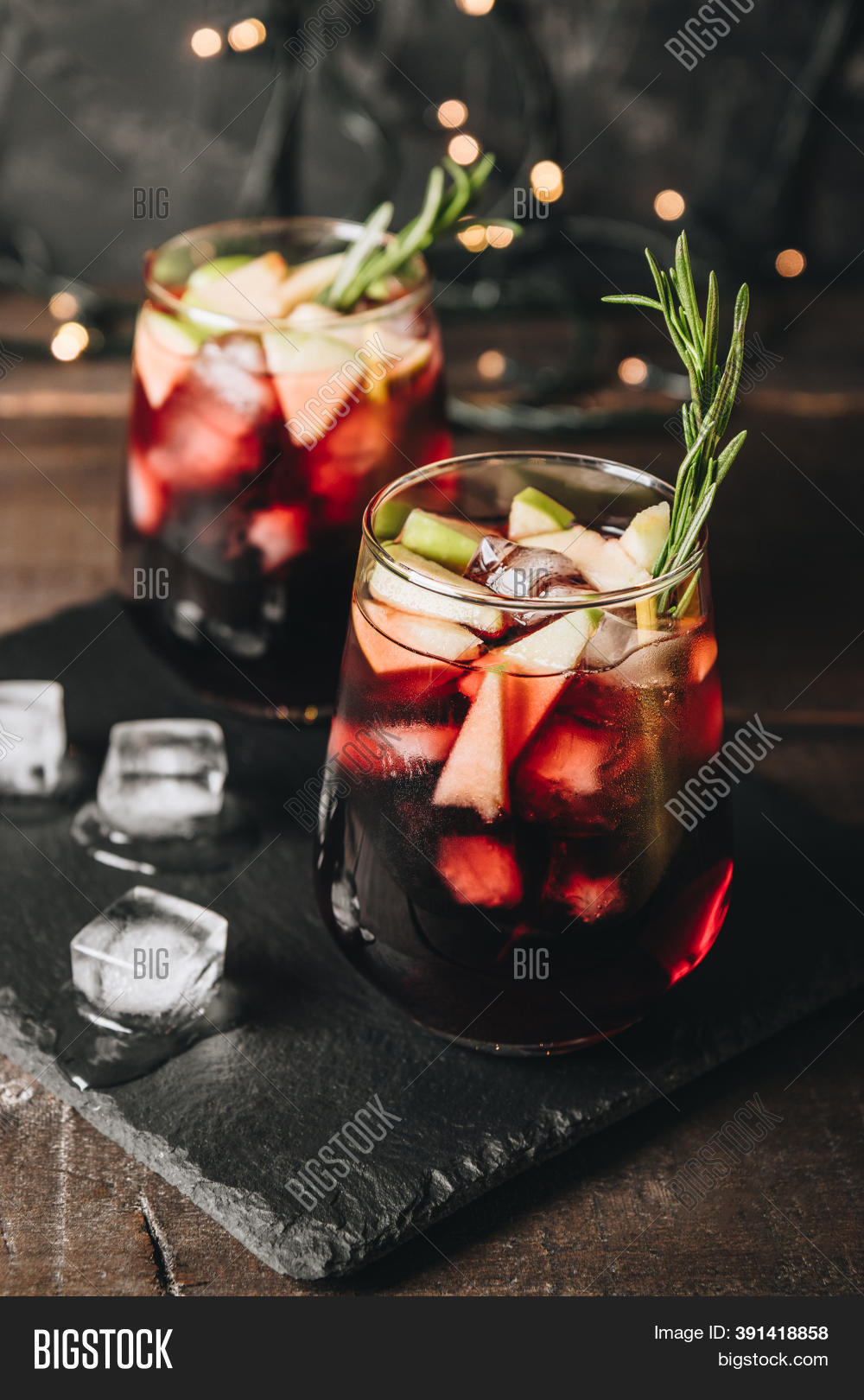 Two Glasses Sangria Image & Photo (Free Trial) | Bigstock