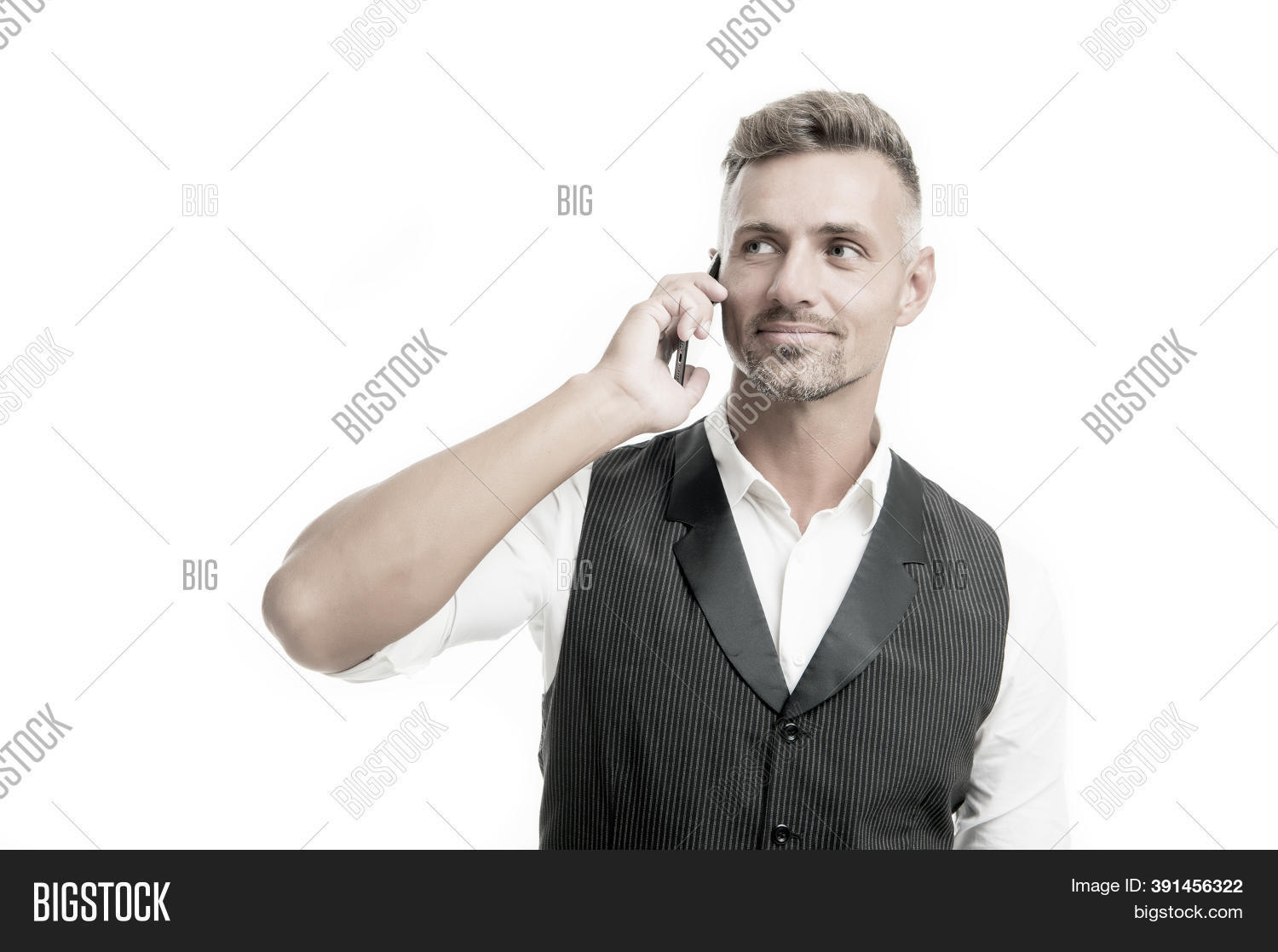 Waiting Answer. Mobile Image & Photo (Free Trial) | Bigstock