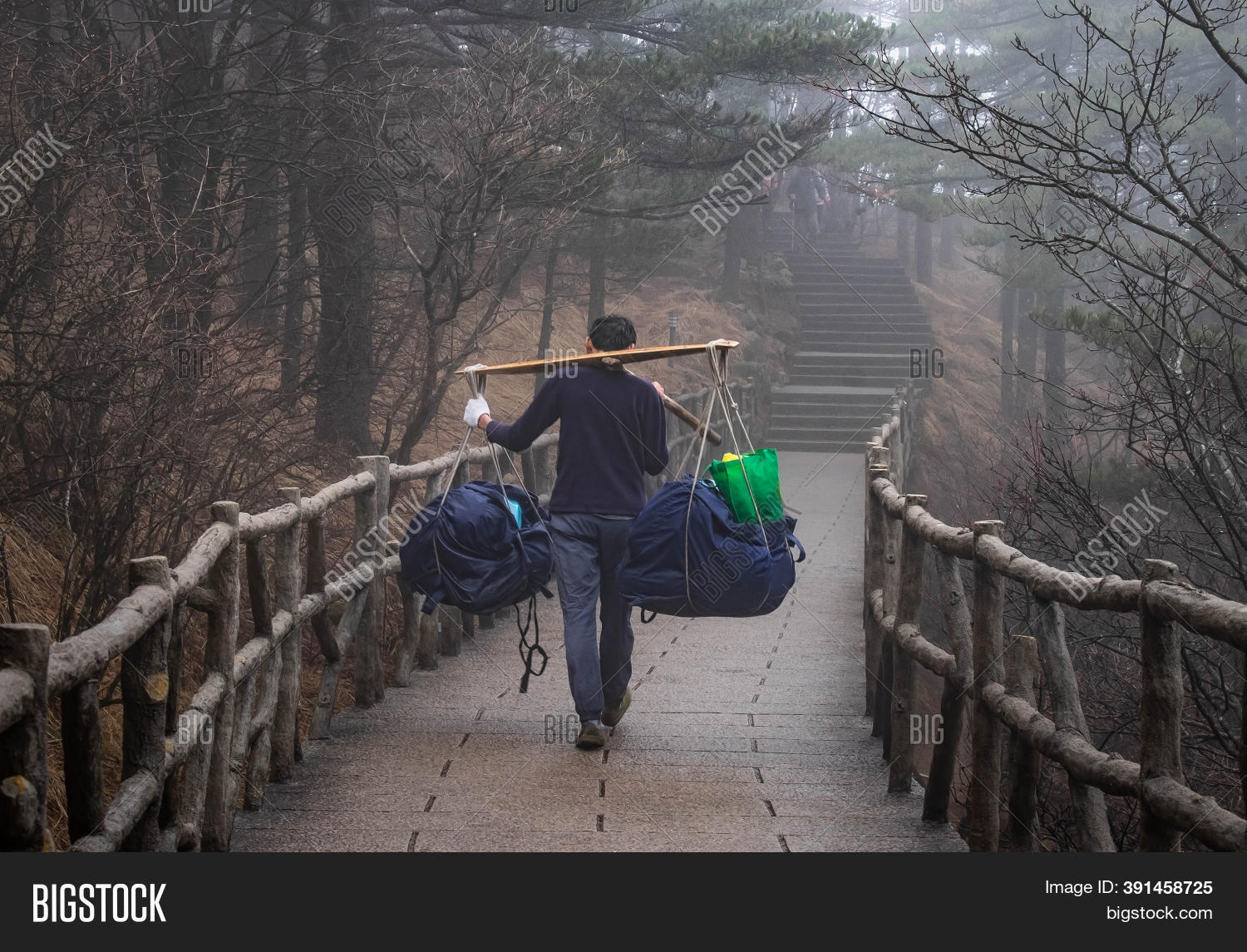 Worker Man Carring Image & Photo (Free Trial) | Bigstock