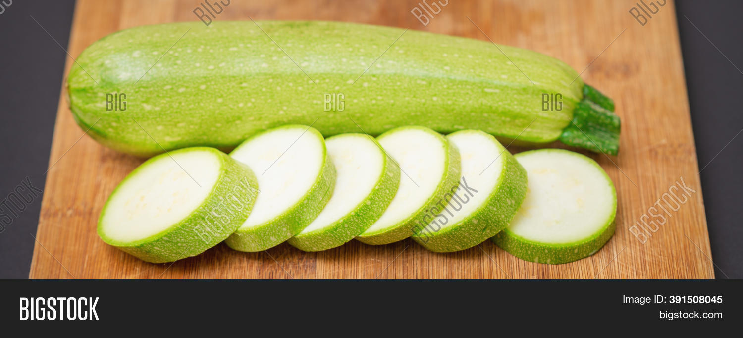 Slices Courgettes On Image & Photo (Free Trial) | Bigstock