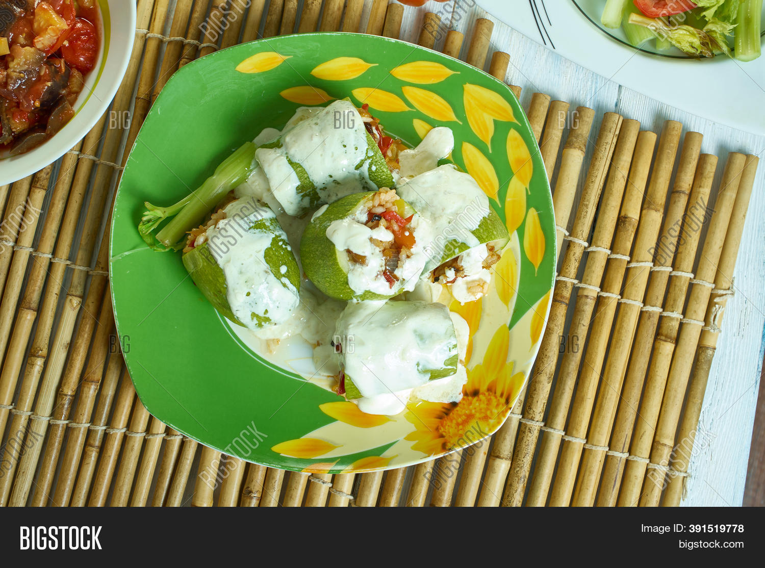 Kolokithakia Gemista Image & Photo (Free Trial) | Bigstock