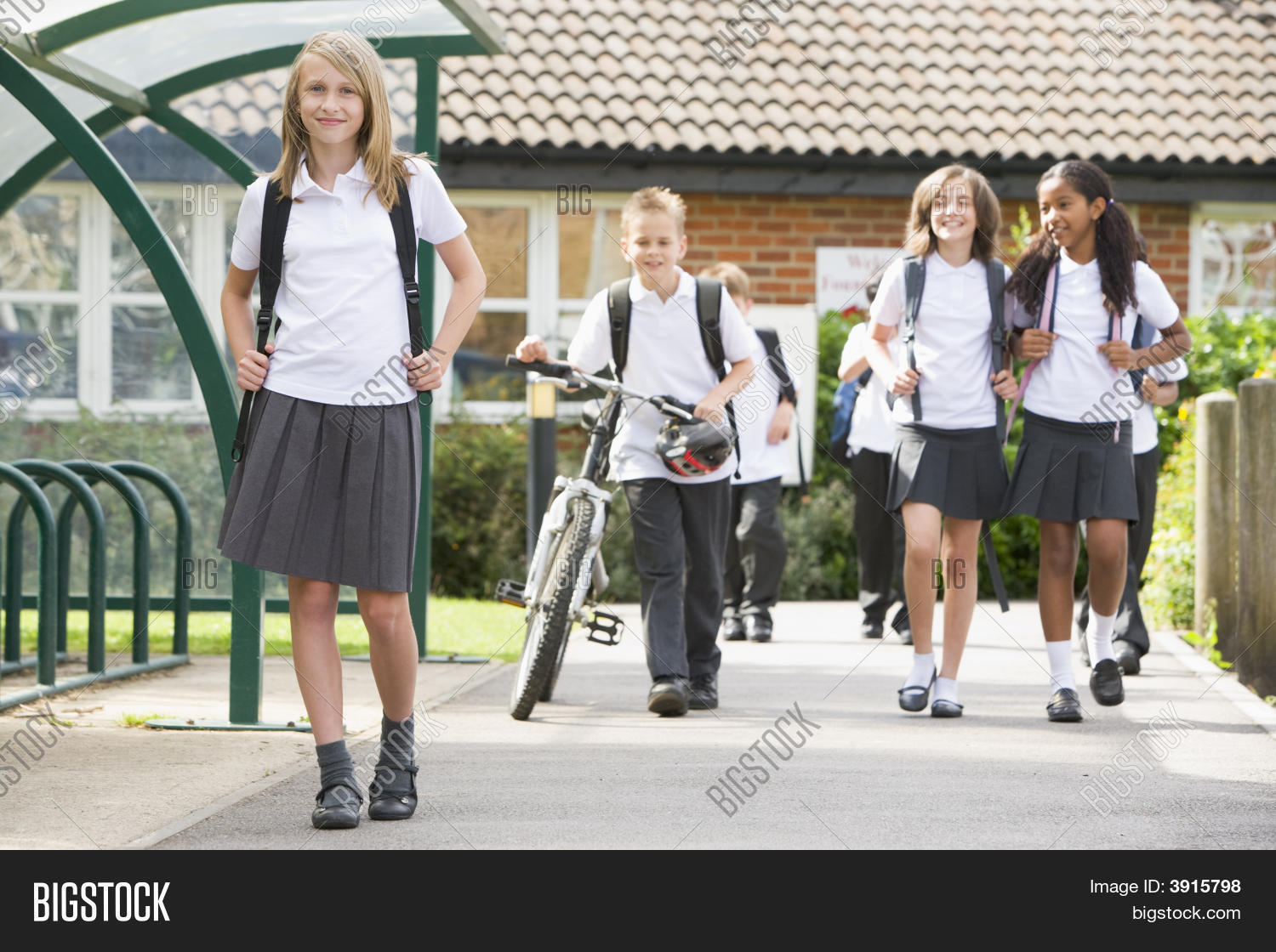 Children Leaving Image & Photo (Free Trial) | Bigstock