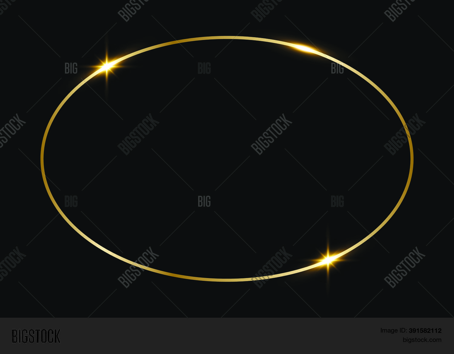 Golden Shiny Glowing Vector & Photo (Free Trial) | Bigstock