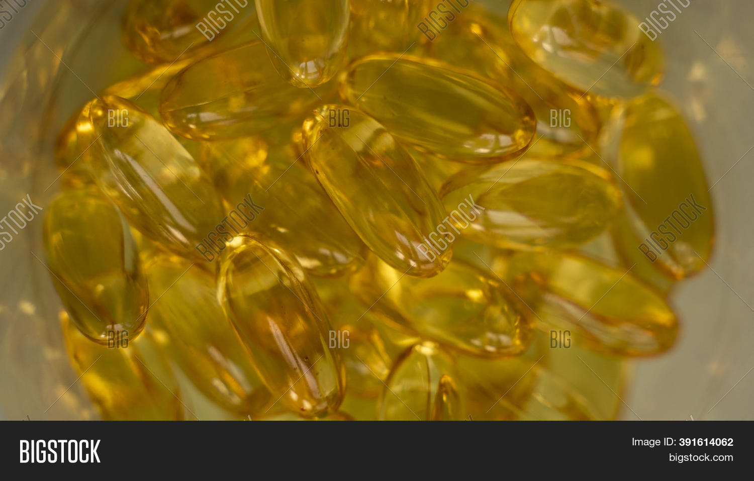 Extreme Close Fish Oil Image & Photo (Free Trial) | Bigstock