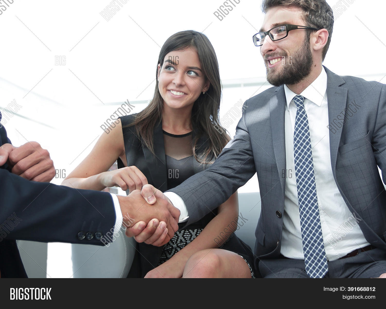 Handshake Manager Image & Photo (Free Trial) | Bigstock