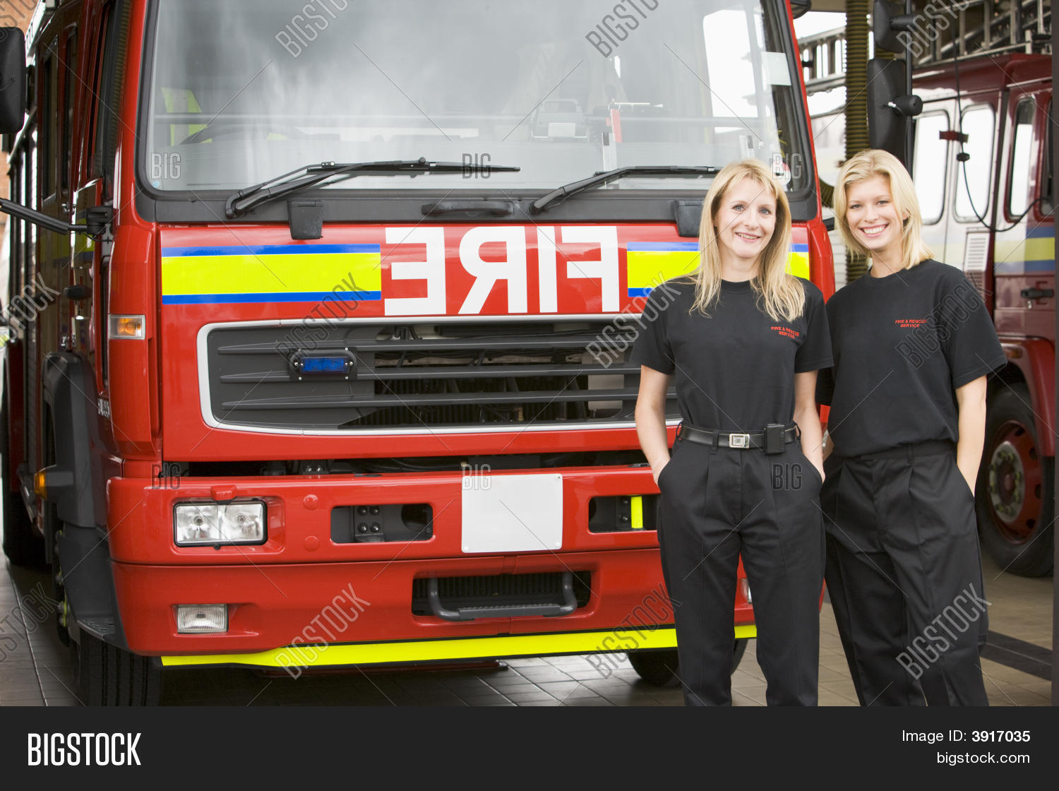 Two Firefighters Image & Photo (Free Trial) | Bigstock