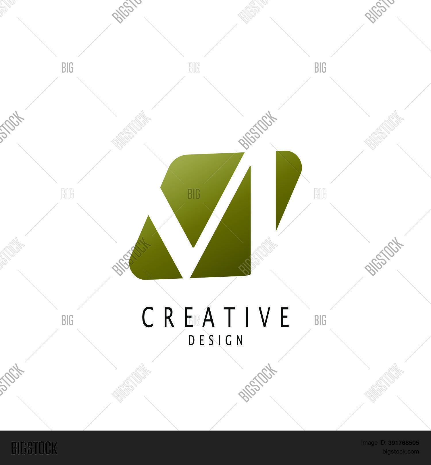 Abstract Letter M Vector & Photo (Free Trial) | Bigstock