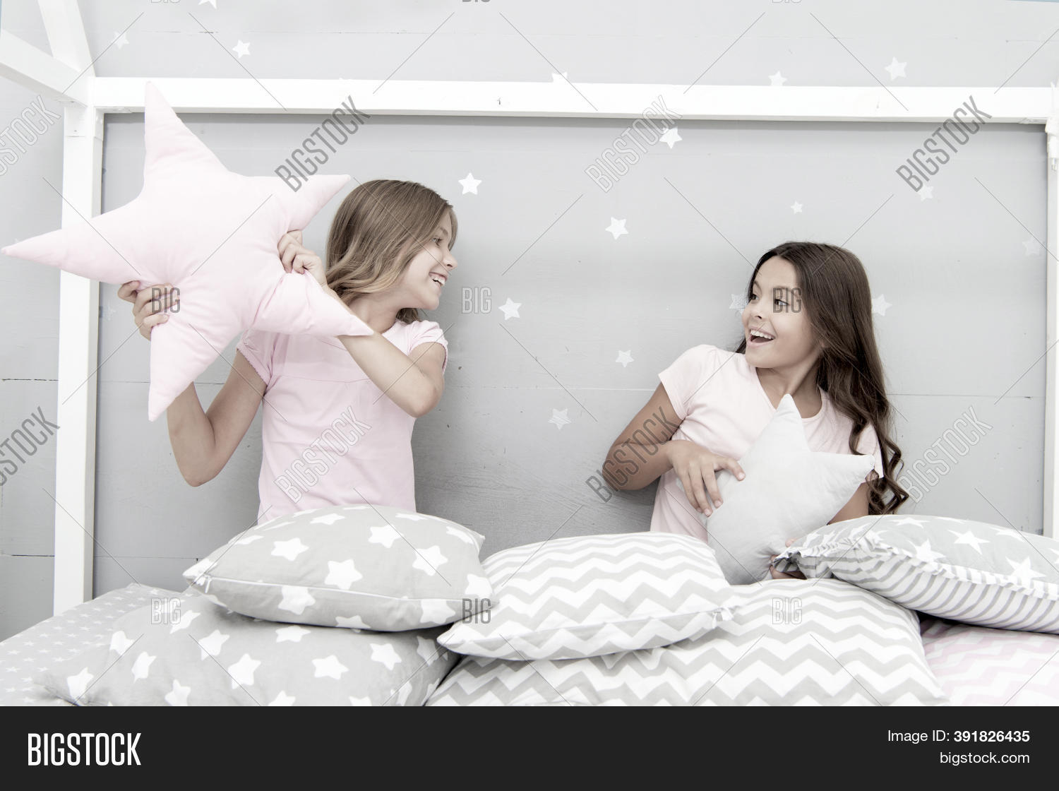 Girls Sleepover Party Image & Photo (Free Trial) | Bigstock