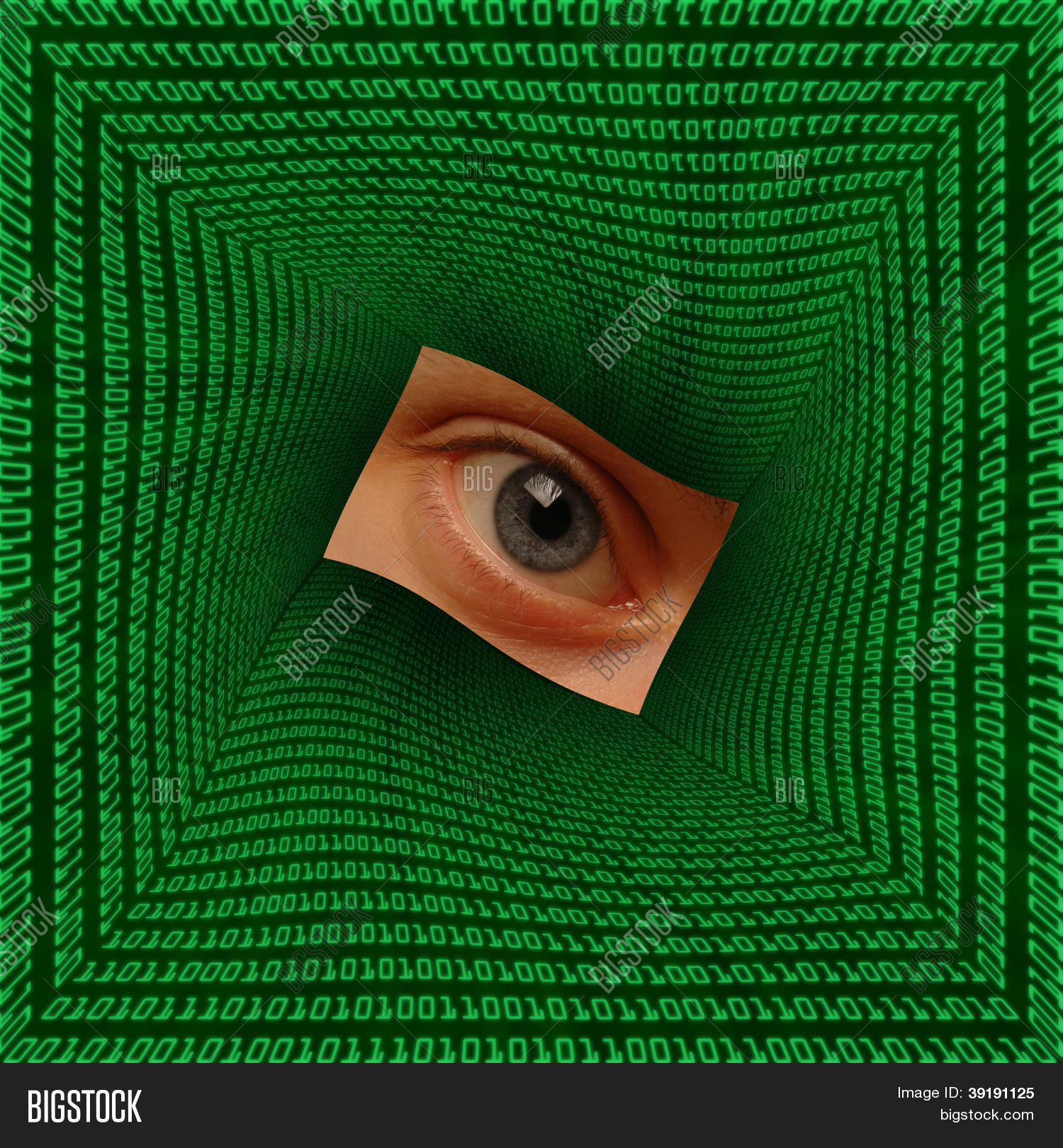 Eye Square Vortex Image & Photo (Free Trial) | Bigstock