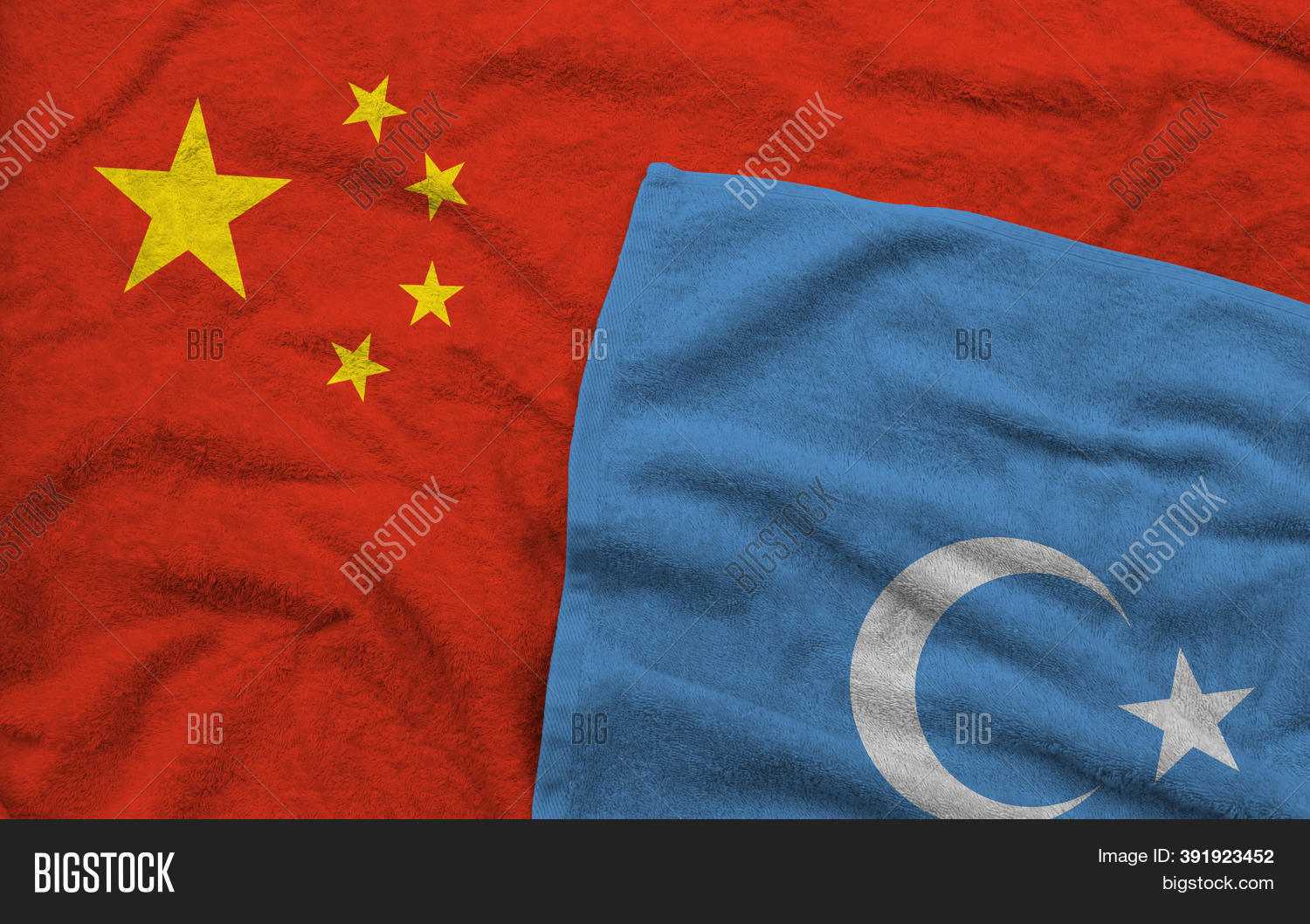 Chinese Uyghur Flags Image & Photo (Free Trial) | Bigstock