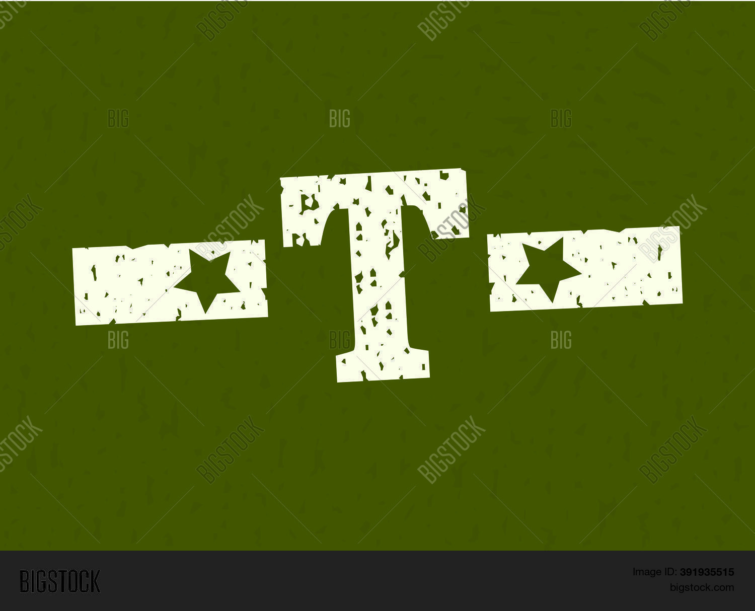 T Badge Letter Vector & Photo (Free Trial) | Bigstock