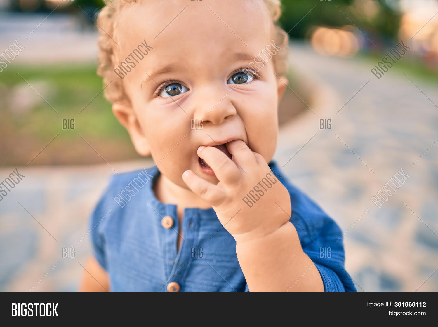 Sad Little Boy Putting Image & Photo (Free Trial) | Bigstock