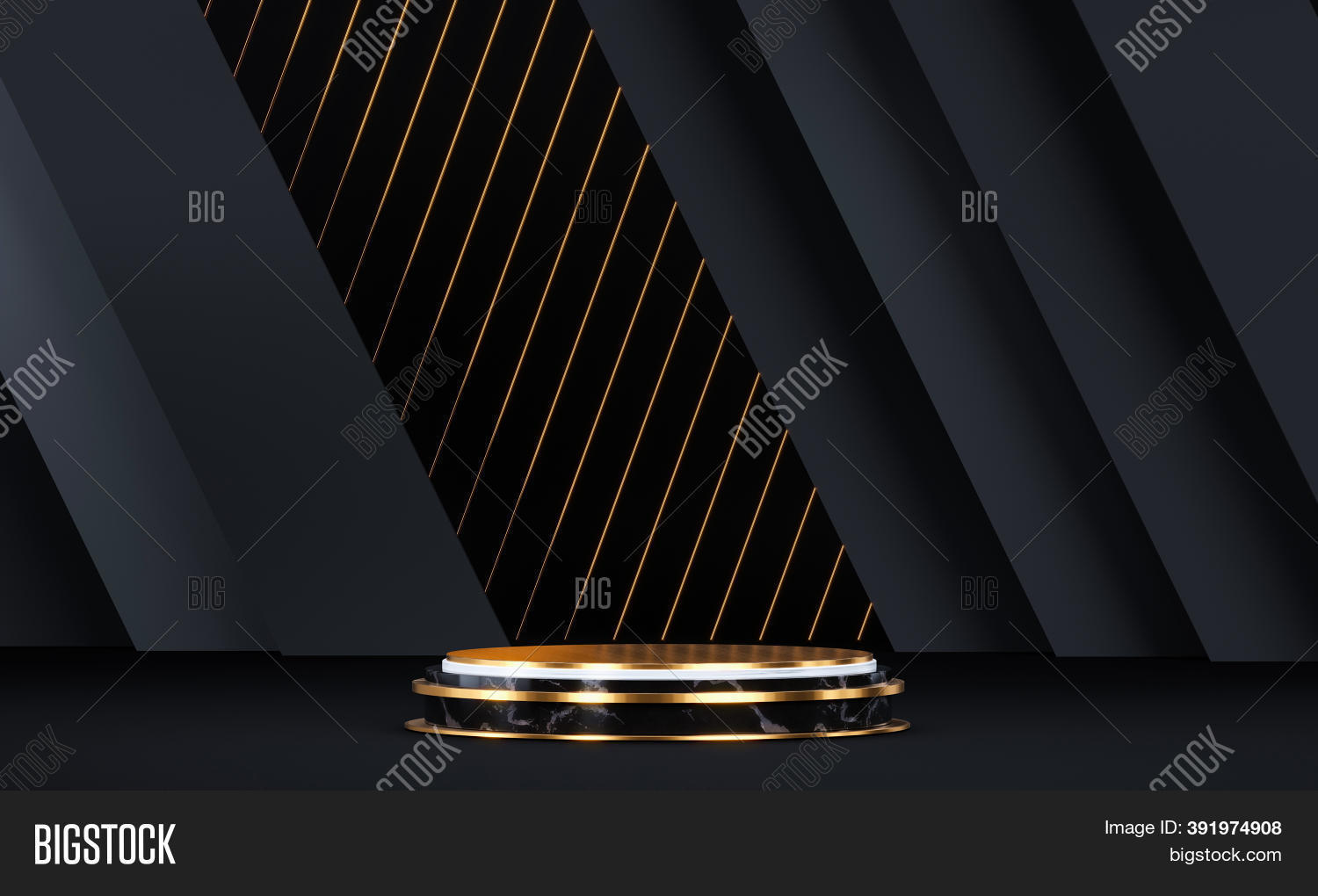 Round Podium Geometric Image & Photo (Free Trial) | Bigstock