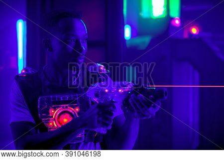 Laser Tag Player Image & Photo (Free Trial) | Bigstock
