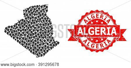 Pin Mosaic Map Vector & Photo (Free Trial) | Bigstock