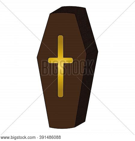 Coffin. Vampire Vector & Photo (Free Trial) | Bigstock