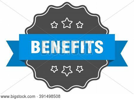 Benefits Blue Label. Vector & Photo (Free Trial) | Bigstock