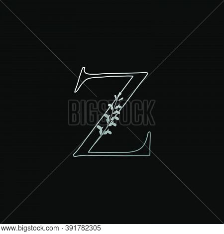 Outline Letter Z Logo Vector & Photo (Free Trial) | Bigstock