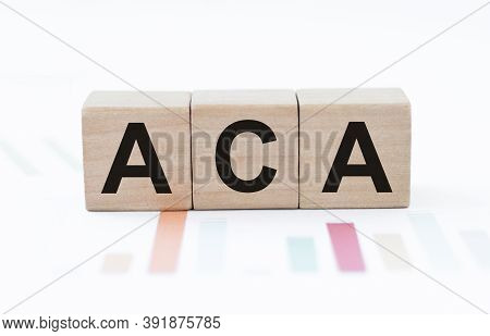 Aca Written On Wooden Image & Photo (Free Trial) | Bigstock