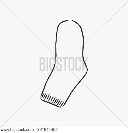 Socks. Sketch Style. Vector & Photo (Free Trial) | Bigstock
