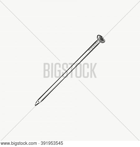 Hand Drawn Nail Heads Vector & Photo (Free Trial) | Bigstock