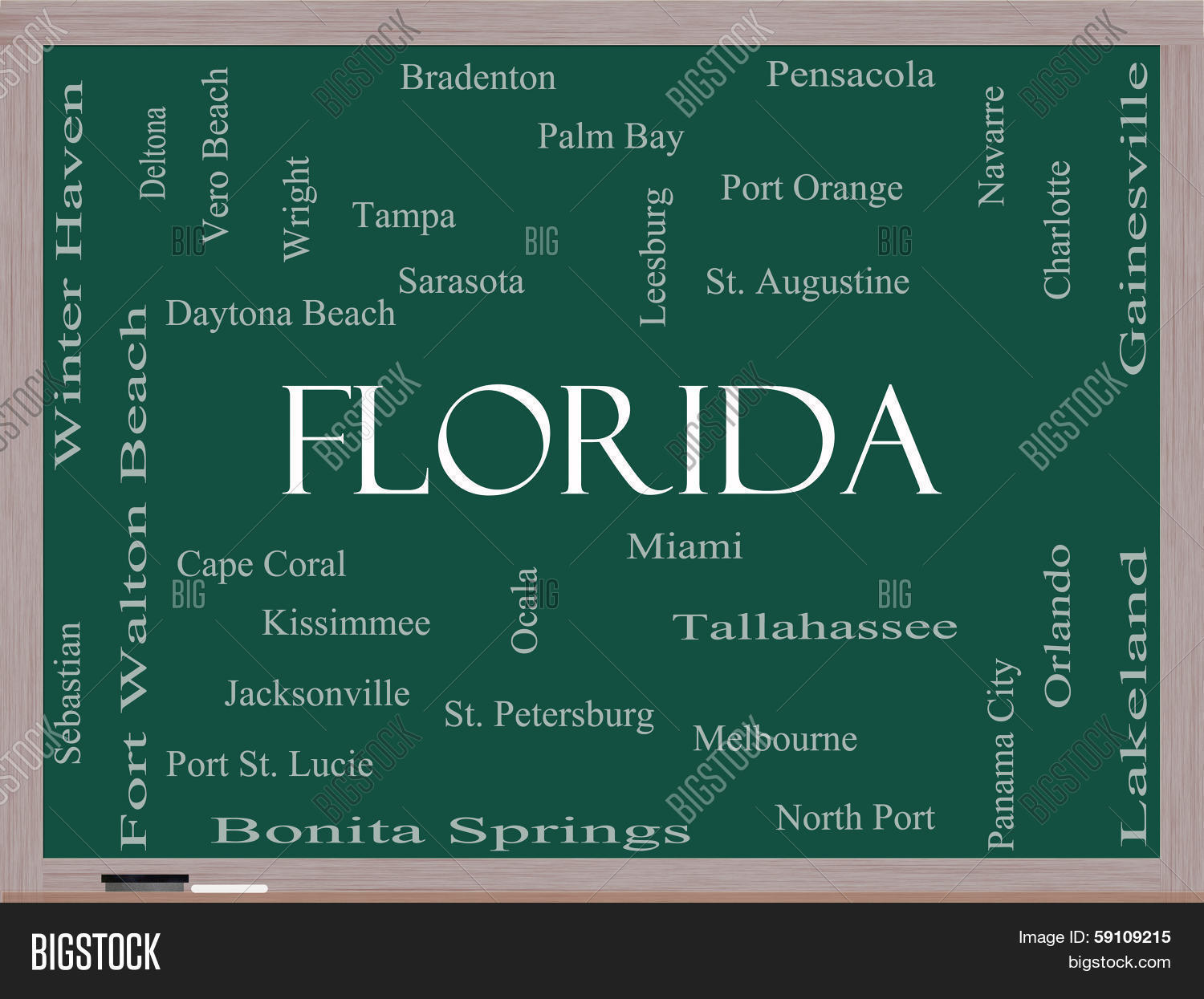 Florida State Word Image & Photo (Free Trial) | Bigstock