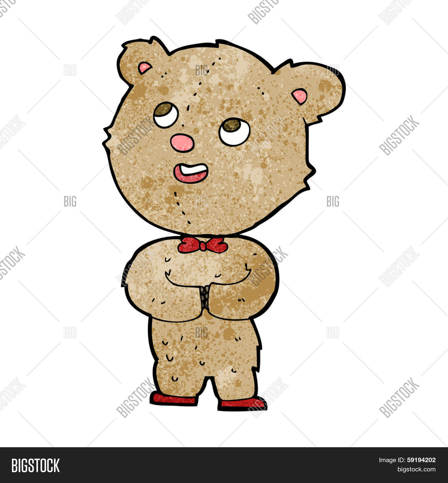 Cartoon Cute Teddy Vector & Photo (Free Trial) | Bigstock