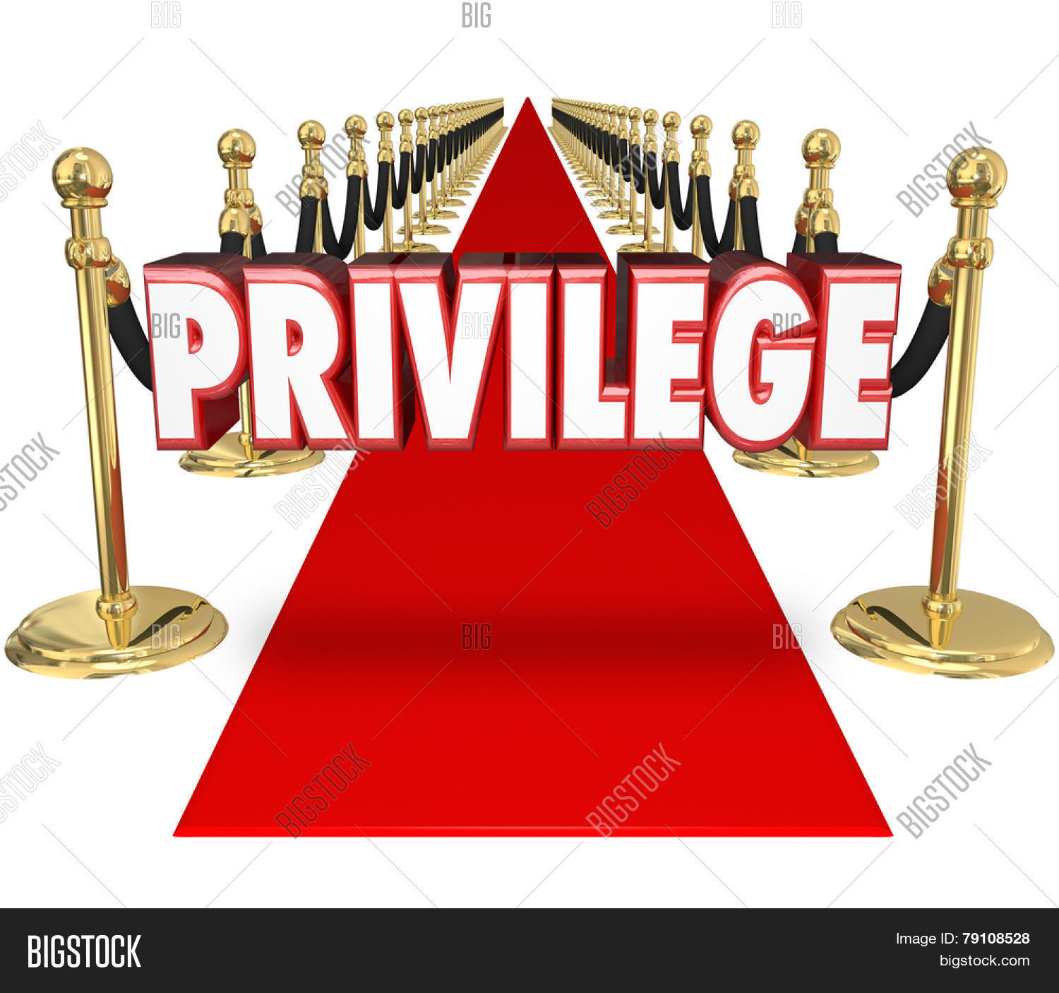 Privilege Word Red 3d Image & Photo (Free Trial) | Bigstock