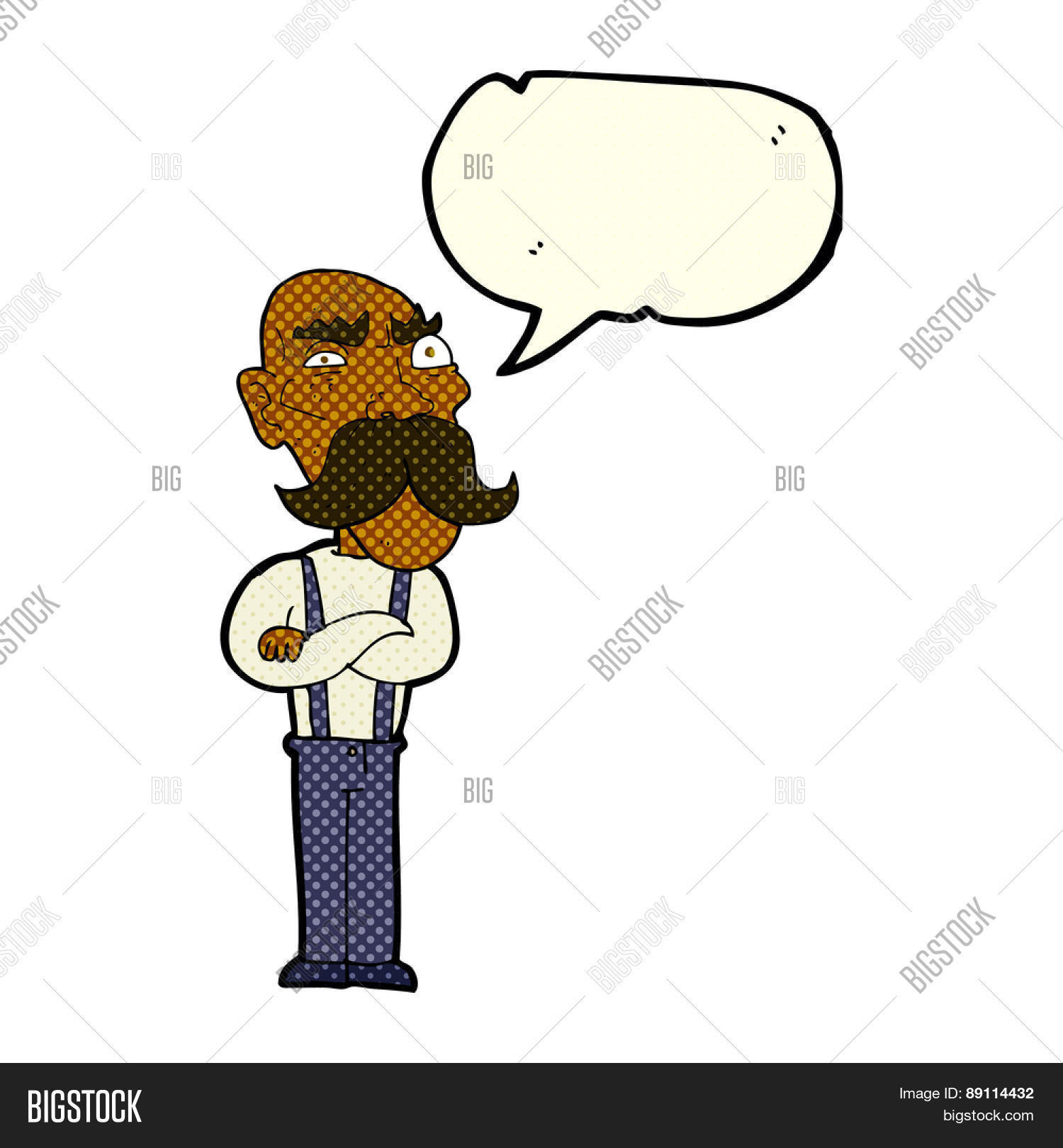 Cartoon Person Speech Vector & Photo (Free Trial) | Bigstock