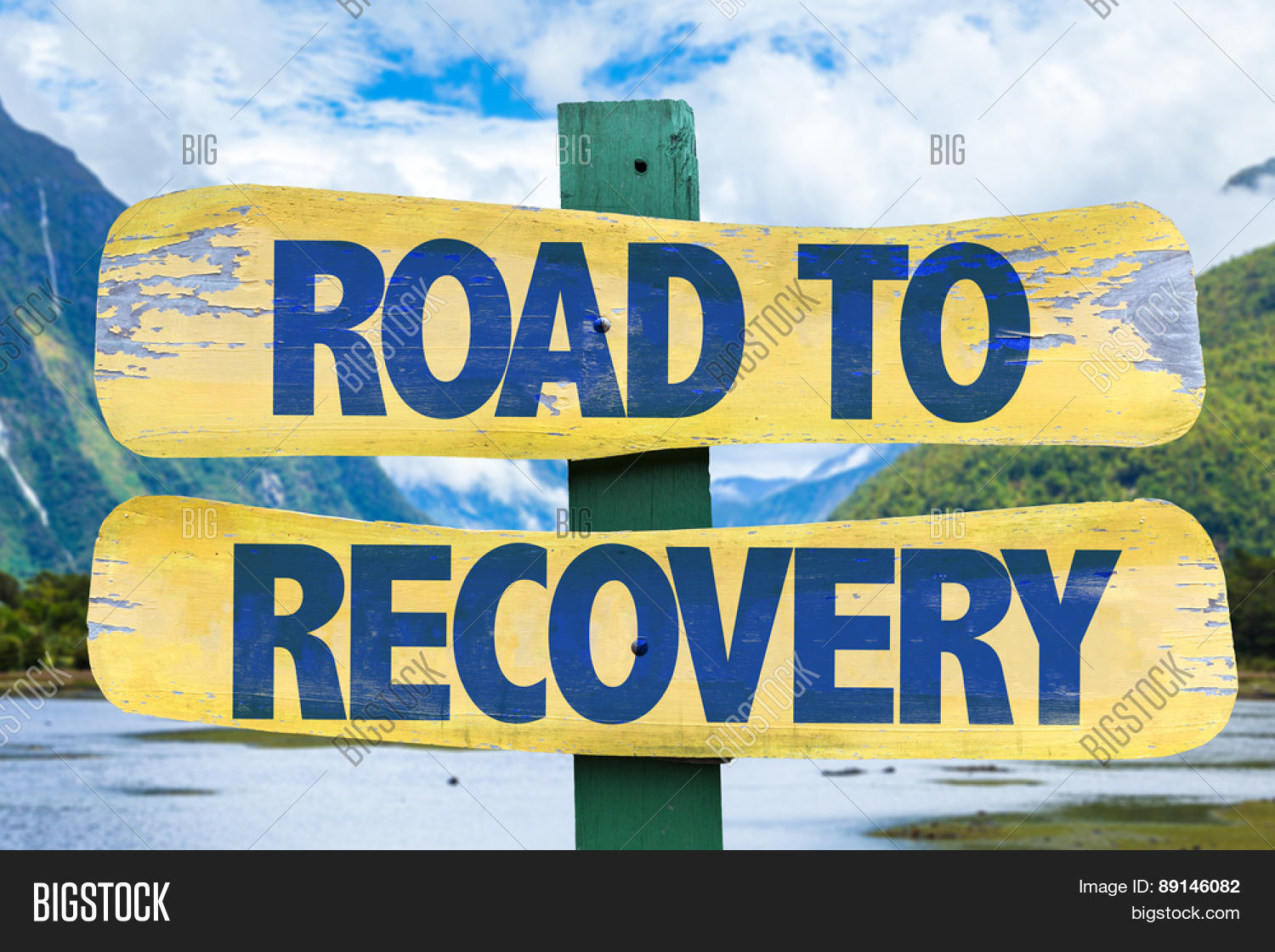 Road Recovery Sign Image & Photo (Free Trial) | Bigstock