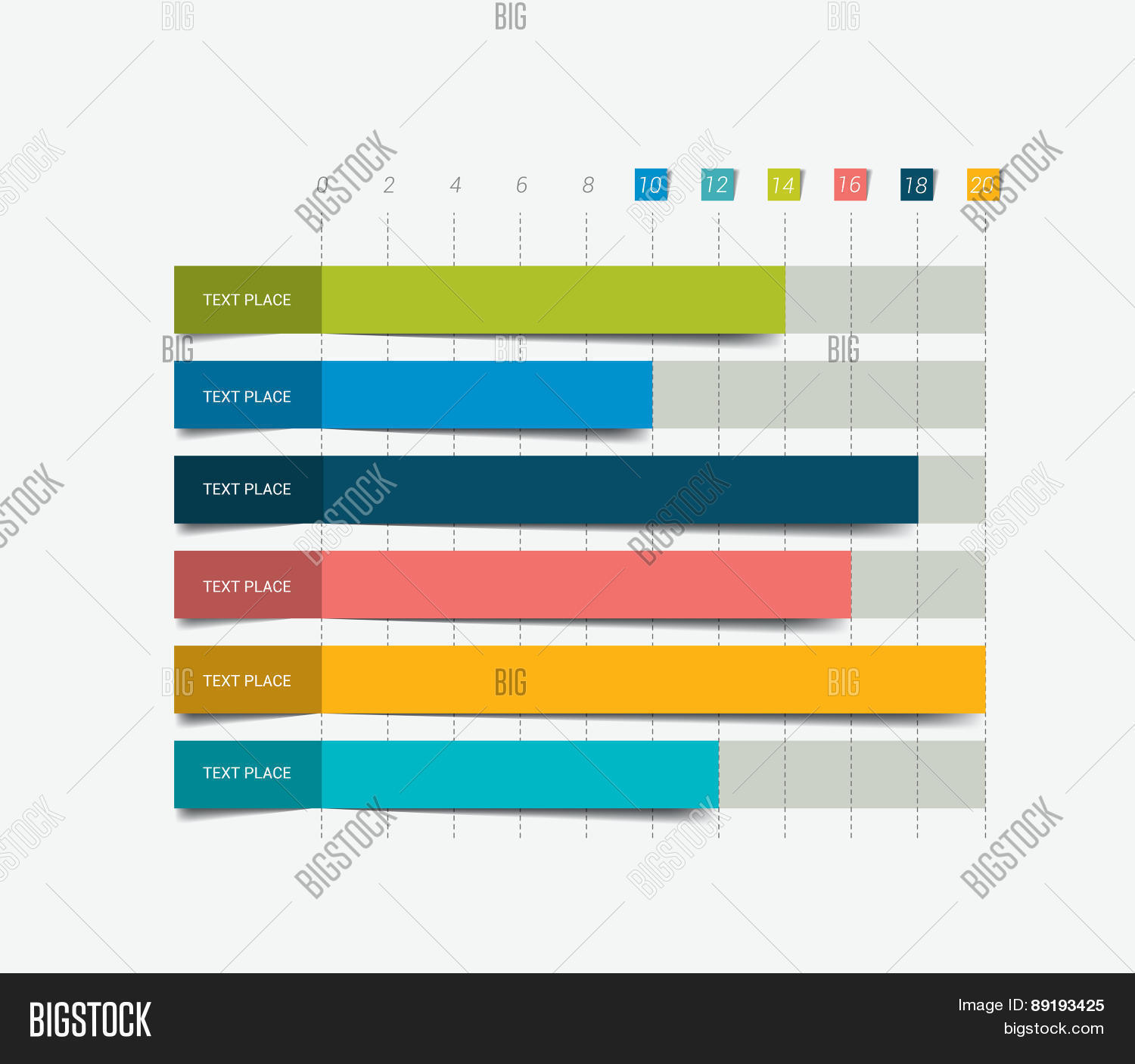 Flat Chart, Graph Vector & Photo (Free Trial) | Bigstock