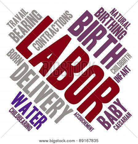 Labor Birth Word Cloud Image & Photo (Free Trial) | Bigstock