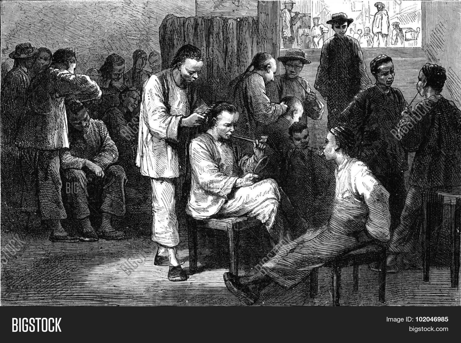 Chinese Barbers. Image & Photo (Free Trial) | Bigstock