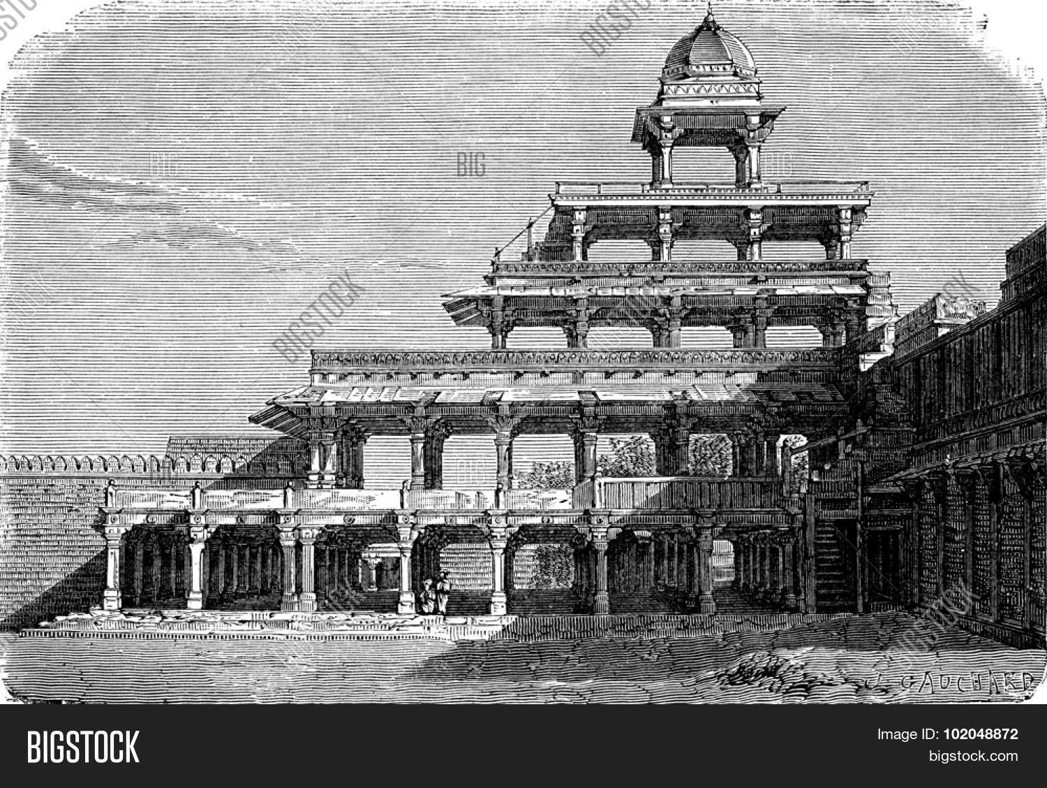Panch Mahal Fatehpur Sikri